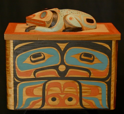 Bruce Alfred Thunderbird and Frog justart.ca – Canadian Art Junkie